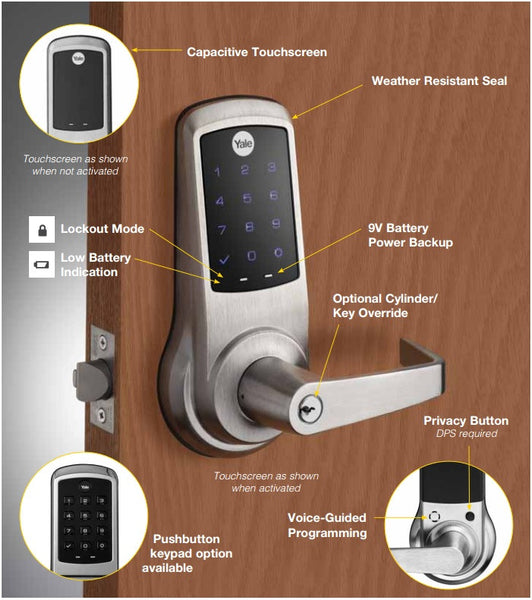 Yale nexTouch Lever Lock – Reed Brothers Security Online Store